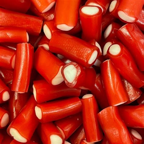 Strawberry Cable Bites Hattys Sweet Shop