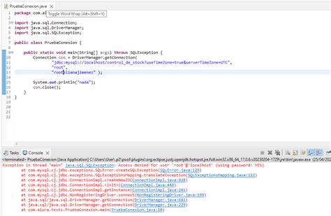 Sigo Con El Problema Java Y Jdbc Trabajando Con Una Base De Datos Alura Latam Cursos