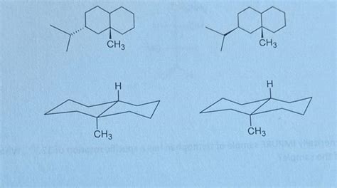 Solved Decalin Is A Fused 10 Membered Bicyclic Ring They