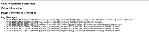 Vainitialize Failed Using Drm Unknown Libva Error · Issue 5 · Flathuborgchromiumchromium