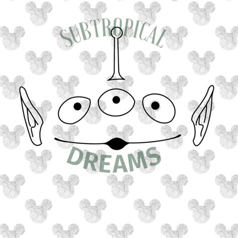 Toy Story Alien Mouth Svg Etsy