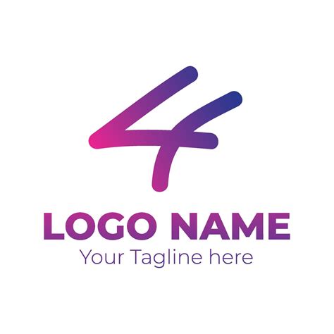 Four Logo Template 7048611 Vector Art At Vecteezy