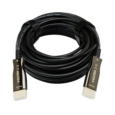 HDMI 2.0 патч-корд 30м с передачей сигнала 4K UHD по оптическому кабелю ...