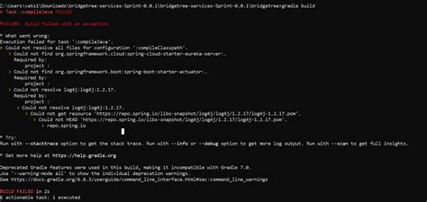 Spring Unable To Build Gradle Project Stack Overflow