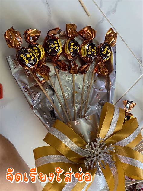 🍫d I Y ช่อขนมวาเลนไทน์ให้คนพิเศษ💗 แกลเลอรีที่โพสต์โดย ครอบครัวตัวก้อน Lemon8