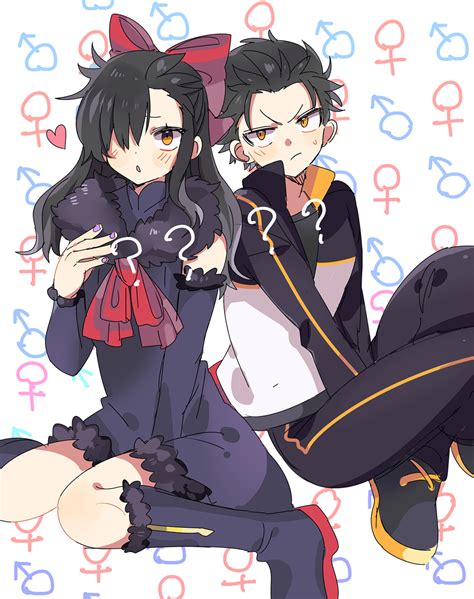 Natsuki Subaru And Natsumi Schwarz Rezero Kara Hajimeru Isekai