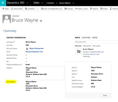 Xrm Formula 127 Combine Address Fields To A Single Field · North52 Support