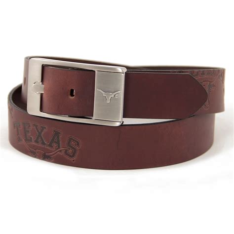 Eagles Wings Mens University Of Texas Brandish Leather Belt Academy