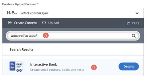 H5p Create An Interactive Book