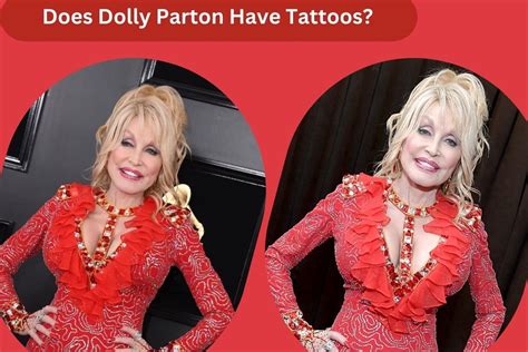 Does Dolly Parton Have Tattoos The Truth About Her Tasteful Ink