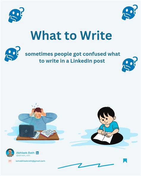How To Write Better Content On Linkedin Abhisek Rath Posted On The Topic Linkedin