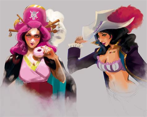 Alvida E Big Mom By Miguilina On Deviantart