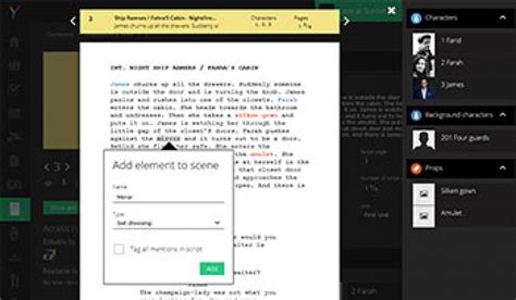 New Tagging Tool For Your Script Breakdowns