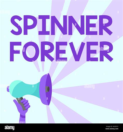 Handwriting Text Spinner Forever Word For Stress Reliever For Showing