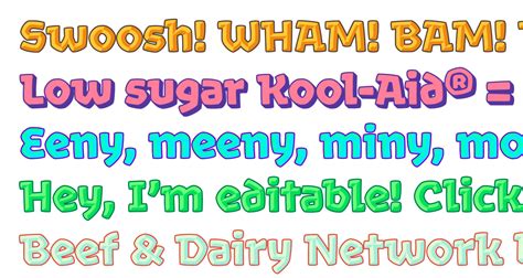 Colorful Typographic Experiments Css Tricks