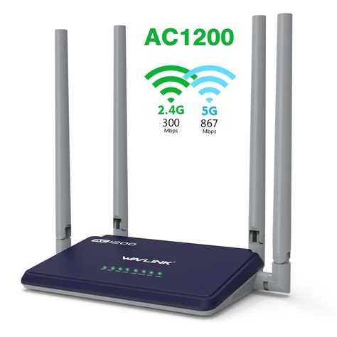 Wavlink Ac Ieee Ac Dual Band Smart Wireless Wifi Router Mbs Wifi App Control