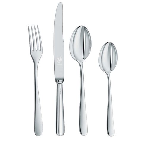 Set Tacamuri Argint Masiv Svedese 48 Piese Blue Ts