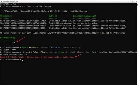 Export Certificate As Cer Der P7b Or Pfx 4sysops
