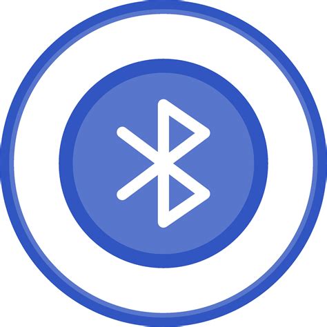 Bluetooth Flat Circle Uni Icon Vector Art At Vecteezy