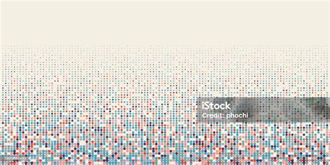텍스트 에 대한 공간이있는 추상 도트 패턴 하프톤 스타일의 배경과 텍스처 소음에 대한 스톡 벡터 아트 및 기타 이미지 소음 반면 추상적인 Istock