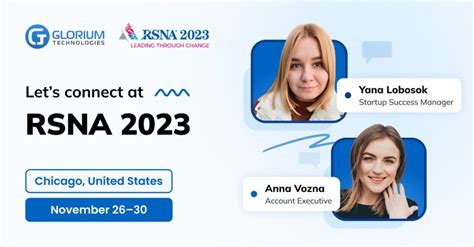 Glorium Technologies On Linkedin Glorium Technologies To Attend The Radiological Society Of