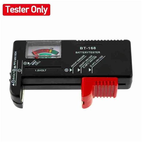 Battery Tester Universal Volt Checker AAA AA C D V Button Perfect E A Walmart Com