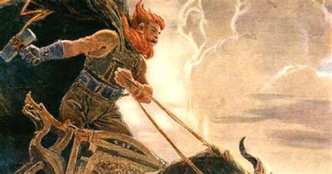 북유럽 신화의 재발견 토르 망치 묠니르 손잡이가 짧아진 이유