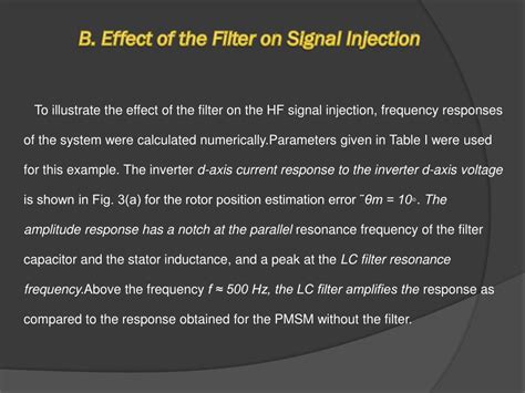 Ppt Signal Injection In Sensorless Pmsm Drives Equipped With Inverter