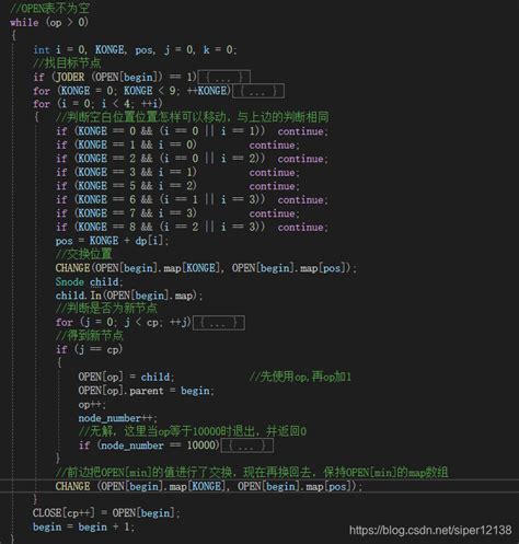 广度优先算法解决8数码问题【c 】 八数码广度优先算法 csdn博客