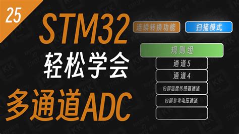 【stm32入门教程】多通道adc and ntc热敏电阻 ，超清晰动画讲解 keysking keysking 哔哩哔哩视频