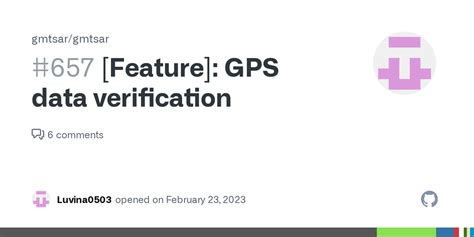 Feature Gps Data Verification · Issue 657 · Gmtsargmtsar · Github