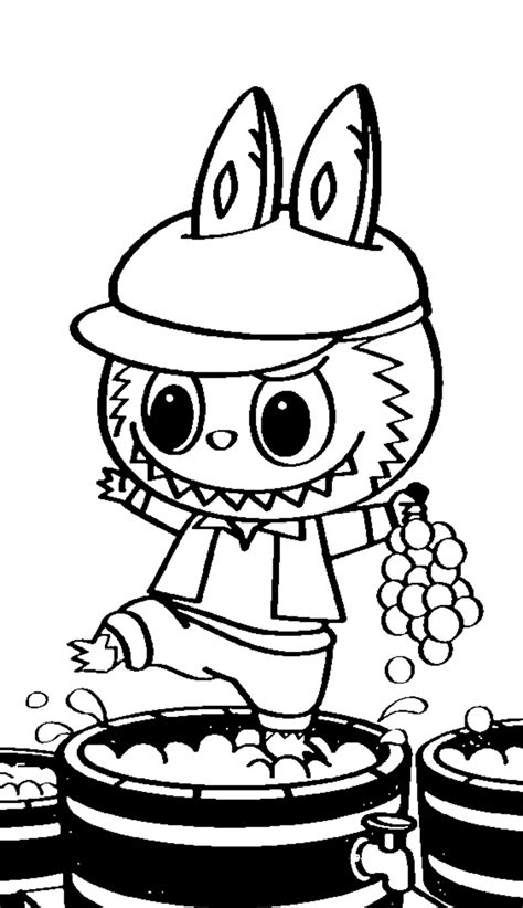 41 Labubu Coloring Pages Free Kasing Lung Collection
