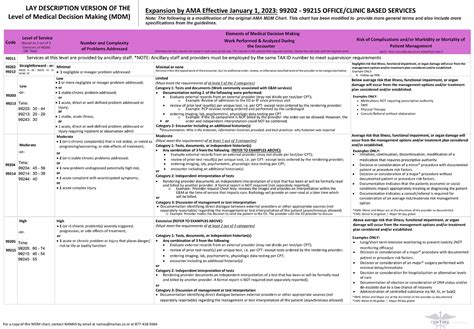 New Mdm Charts Coding Information These Vignettes Have Been