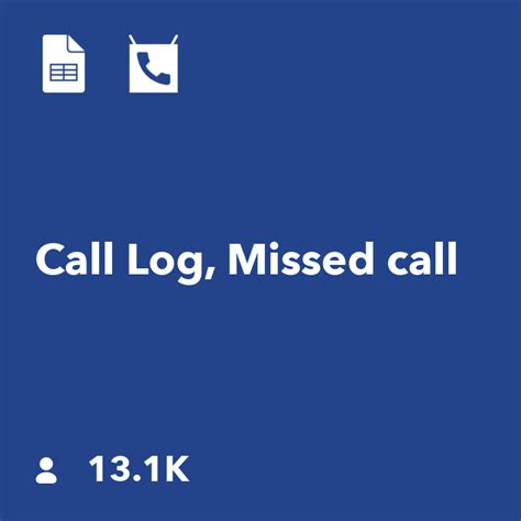 Call Log Missed Call Ifttt