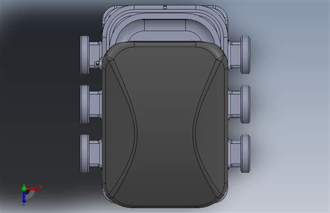 自主送货机器人快递机器人 solidworks 2018 模型图纸免费下载 懒石网