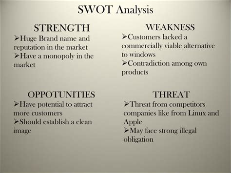 Microsoft Antitrust Case Ppt