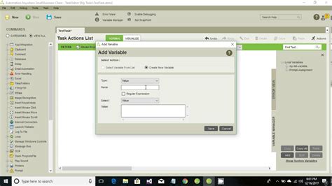 Part 4 Automation Anywhere User Variables Value And Random Type Youtube