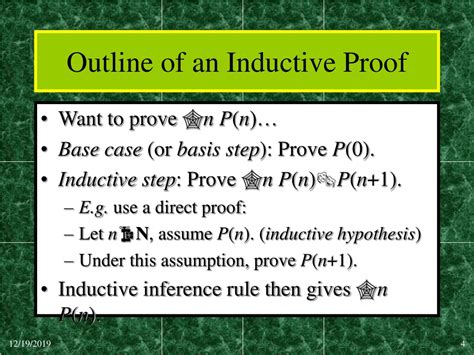 Ppt Mathematical Induction To Prove Theorems Powerpoint Presentation