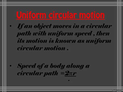 Motion Class Physics PPT Physics Science
