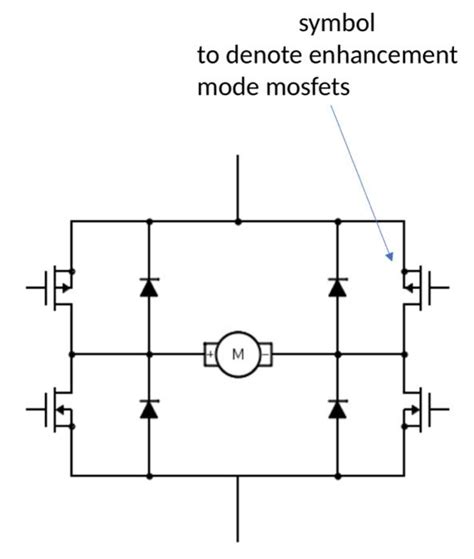 Solved H Bridge Motor Controlfor The H Bridge In The