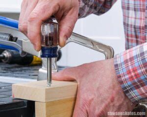 How To Use A Countersink Bit Step By Step Saws On Skates