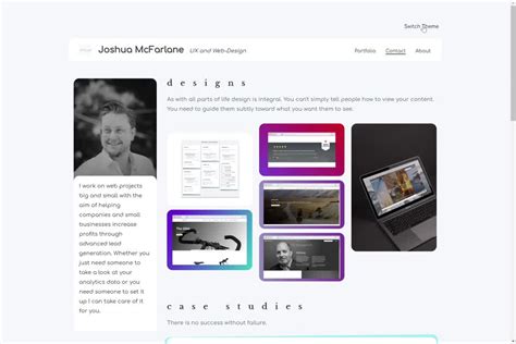Joshua Mcfarlane On Linkedin Design Webdesign Ui Website Javascript