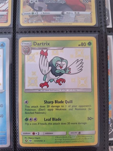 Shiny Dartrix Gebraucht In Altstätten Sg Für Chf 3 95 Mit Lieferung Auf Ricardo Kaufen