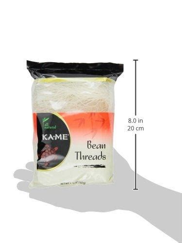 Ka Me Bean Threads 375 Oz Pack Of 8 Authentic Asian Bean Noodles