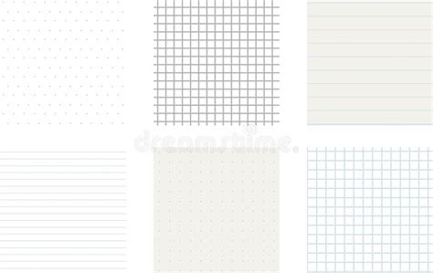 Grid Empty Background Square Line Dot Graph Paper School Math Sheet Grid Paper Sheet Memo