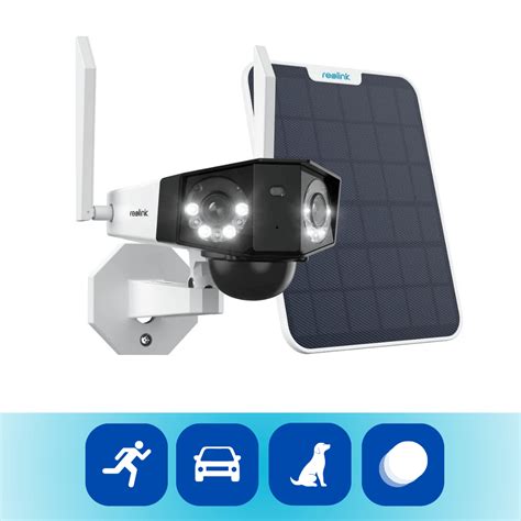 Reolink Duo 2 Wifi Battery Power Cctv Solar Panel Wificam