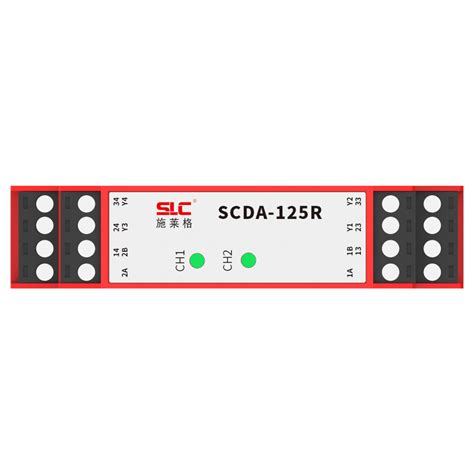 Slc Scda125r Series Safety Relay Manual Reset E Stop Automatic Control Connected To Plc Relay