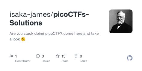 GitHub Isaka James PicoCTFs Solutions Are You Stuck Doing PicoCTF