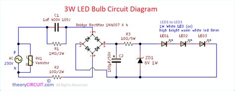 Schematic Diagram Of Led