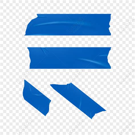 청색 절연 접착 테이프 일러스트접착제테잎어려운 Png 일러스트 무료 다운로드 Lovepik
